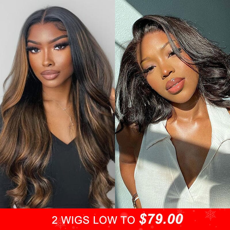 Super Flash Deals 2 Wigs Low to $79 Choose Your Favorite Wigs Now | QTHAIR